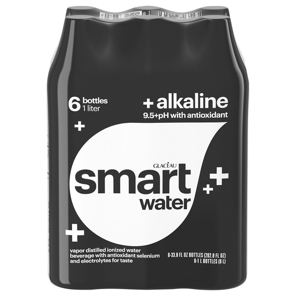 Wegmans smartwater Alkaline With Antioxidant Ionized Electrolyte Vapor ...