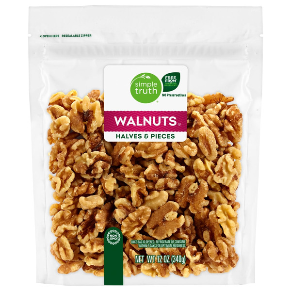 Kroger Simple Truth Walnut Halves & Pieces Same-Day Delivery or Pickup ...