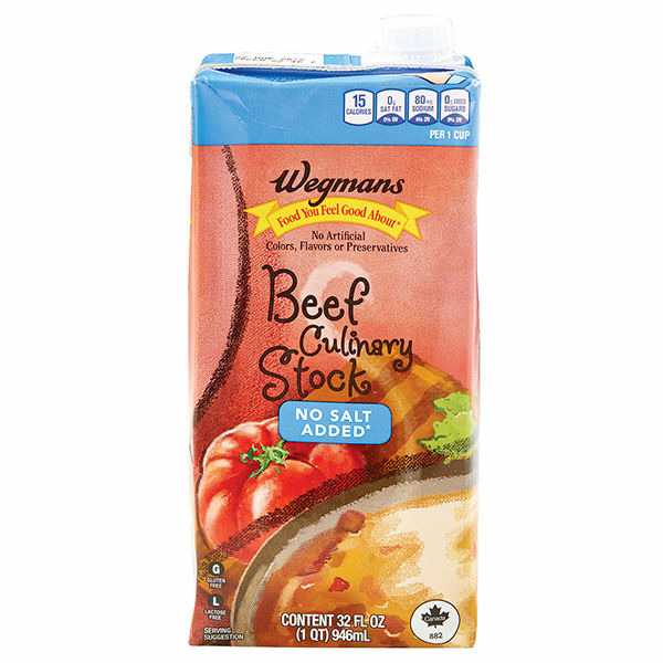 Wegmans Wegmans Food You Feel Good About No Salt Added* Beef Culinary ...