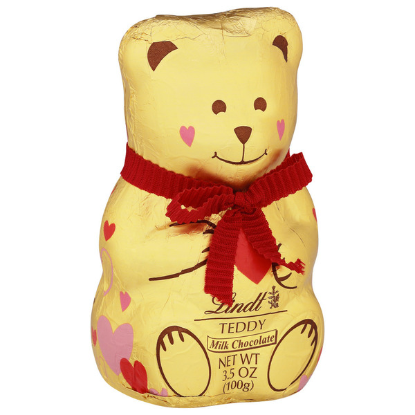 Lindt Teddy Valentine's TEDDY, Milk Chocolate Candy Same-Day Delivery ...