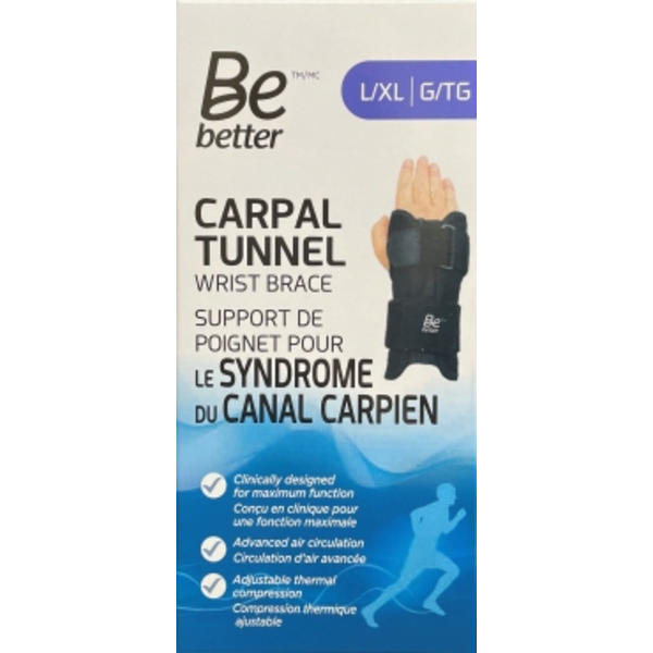 Be Better Carpal Tunnel Wrist Brace Same-Day Delivery | Rexall
