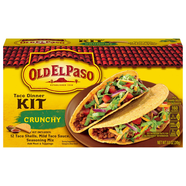 Wegmans Old El Paso Crunchy Taco Dinner Kit Same-Day Delivery or Pickup ...