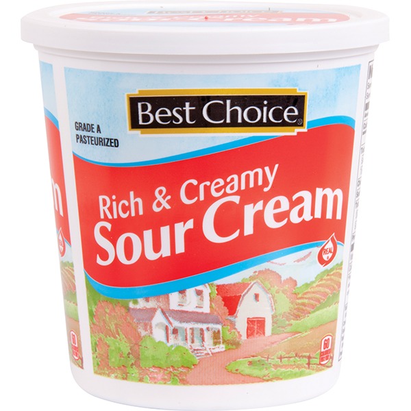 Best Choice Rich & Creamy Sour Cream (24 oz) - Instacart