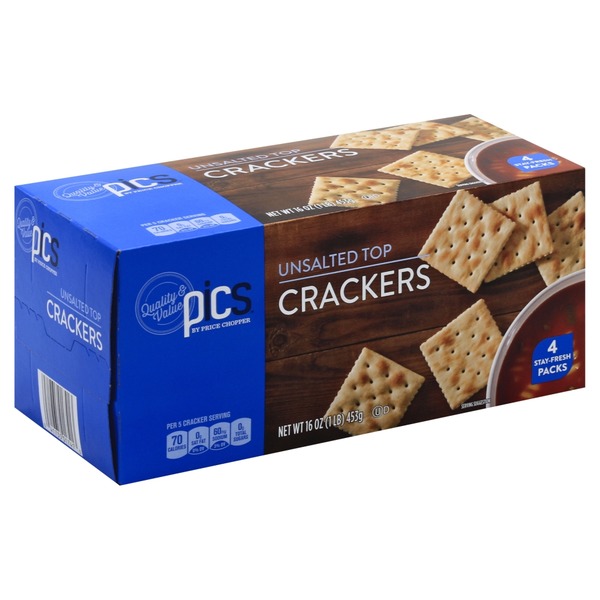 PICS Unsalted Saltine Crackers Same-Day Delivery or Pickup | Market 32 ...