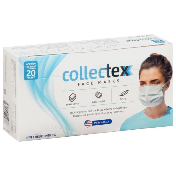 Publix ICU Health Face Masks, Disposable, White, 3-Ply Same-Day ...