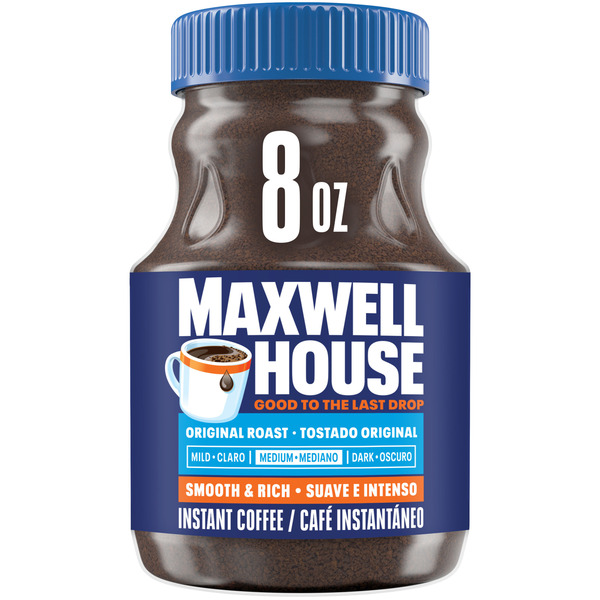 Food Lion Maxwell House The Original Roast Instant Coffee Same-Day ...