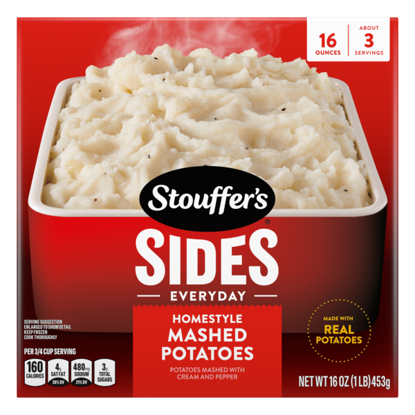 Stouffer's Homestyle Mashed Potatoes Frozen Side Dish Same-Day Delivery ...