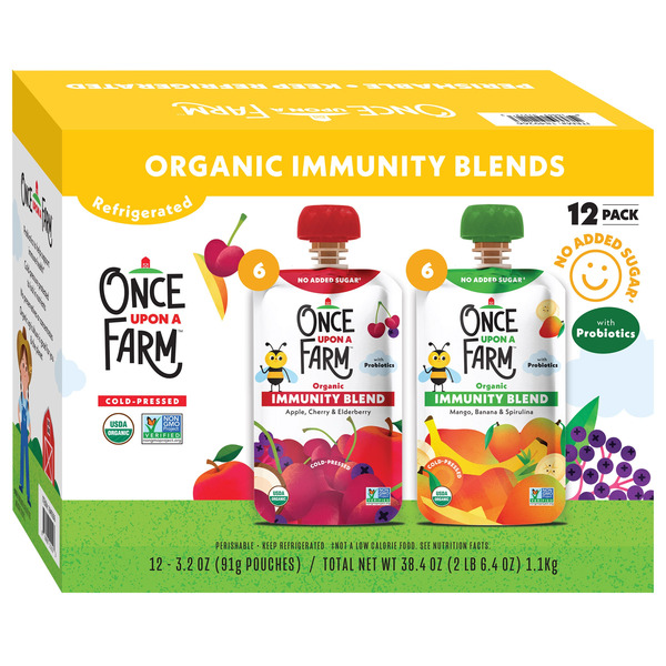 Once Upon a Farm Organic Immunity Blends Same-Day Delivery | Costco