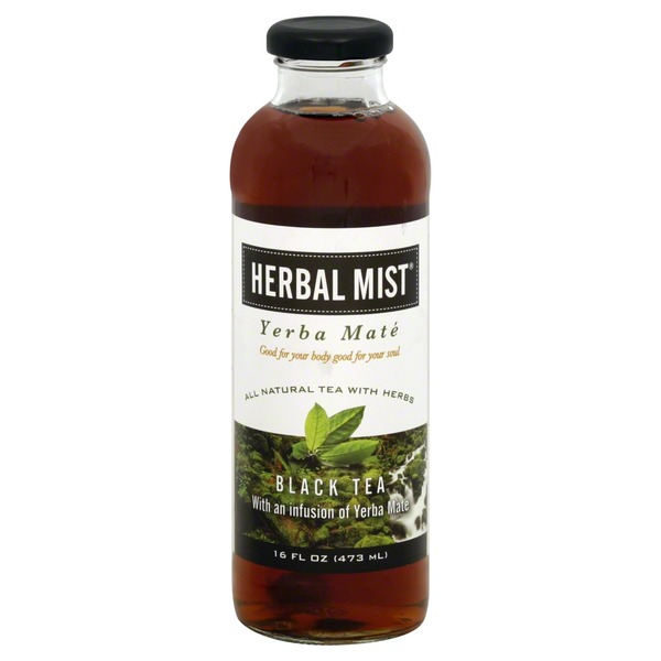 Herbal Mist Black Tea, Yerba Mate (16 oz) - Instacart