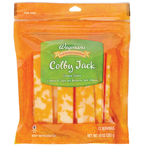 Wegmans Wegmans Colby Jack Colby And Monterey Jack Cheese Sticks Same ...