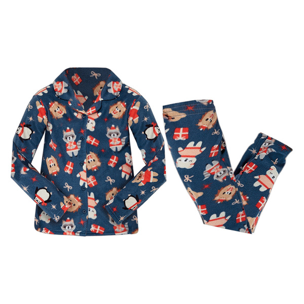 ALDI Lily & Dan Children's Animal Holiday Pajamas, Small Same-Day ...