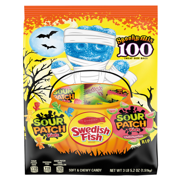 Trident Candy, Soft & Chewy, Spooky Mix, Treat Size Bags Same-Day ...