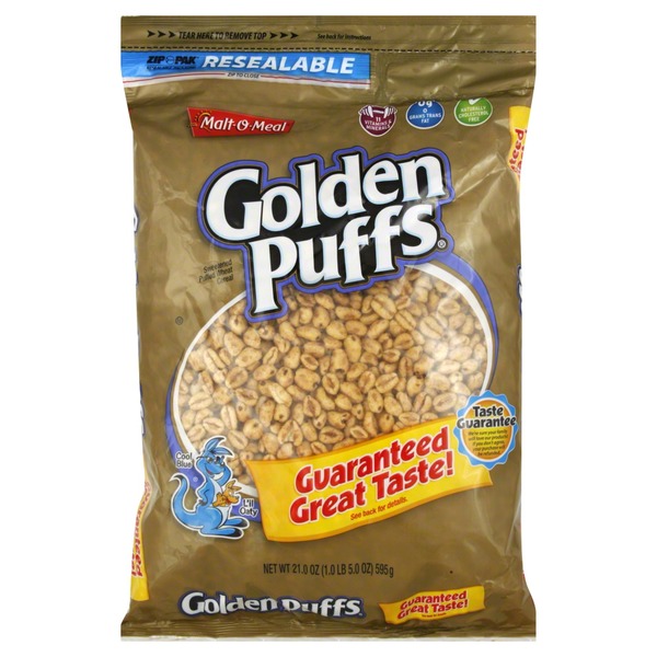 Malt-O-Meal Cereal, Golden Puffs (21 oz) - Instacart