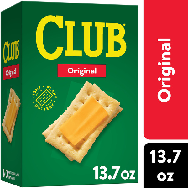 Club Crackers Original, Lunch Snacks, 13.7 oz Same-Day Delivery or ...