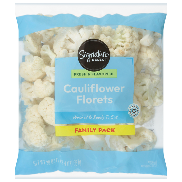 Safeway Signature SELECT Cauliflower Florets, Family Pack Same-Day ...