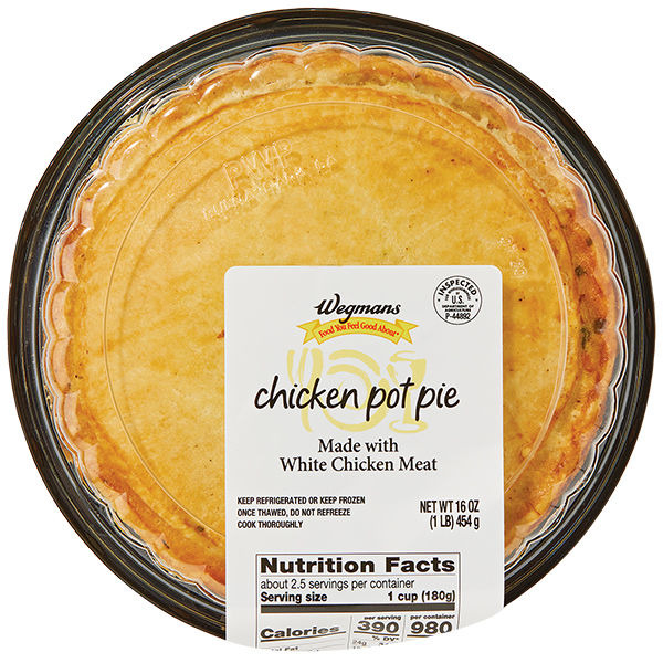 Wegmans Wegmans Chicken Pot Pie Same-Day Delivery or Pickup | Instacart