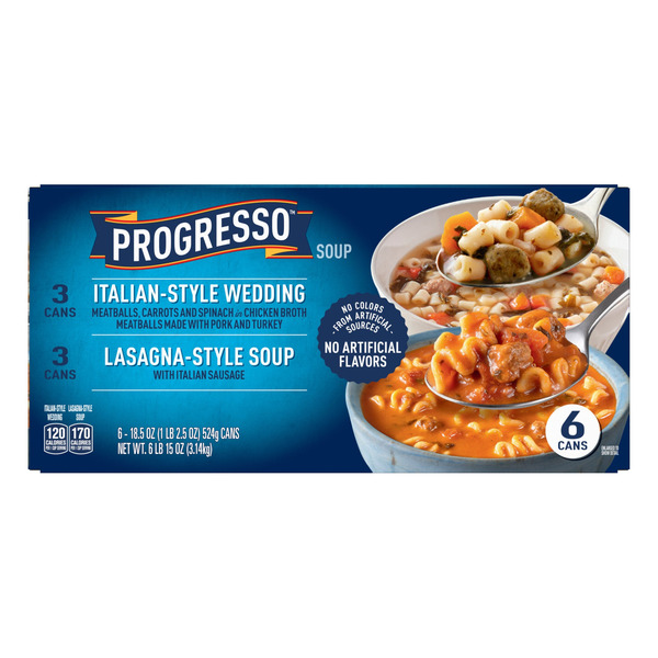 Progresso Italian Favorite Soup Variety Pack, 6-count Same-Day Delivery ...
