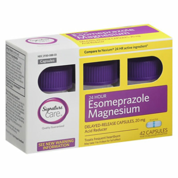 Safeway Signature Care 20 Mg Esomeprazole Capsules Same-Day Delivery or ...