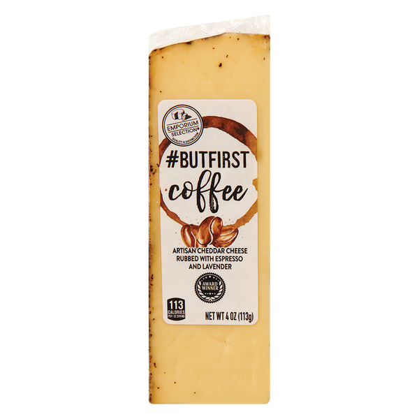 ALDI Emporium Selection But First Coffee Lavender & Espresso Cheddar ...