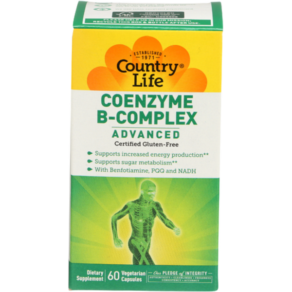 Country Life Coenzyme B-Complex, Advanced, Vegan Capsules Same-Day Delivery or Pickup | Sprouts ...