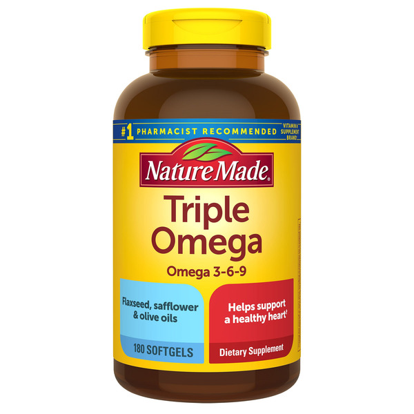Nature Made Triple Omega 3-6-9 Softgels Same-Day Delivery | Costco