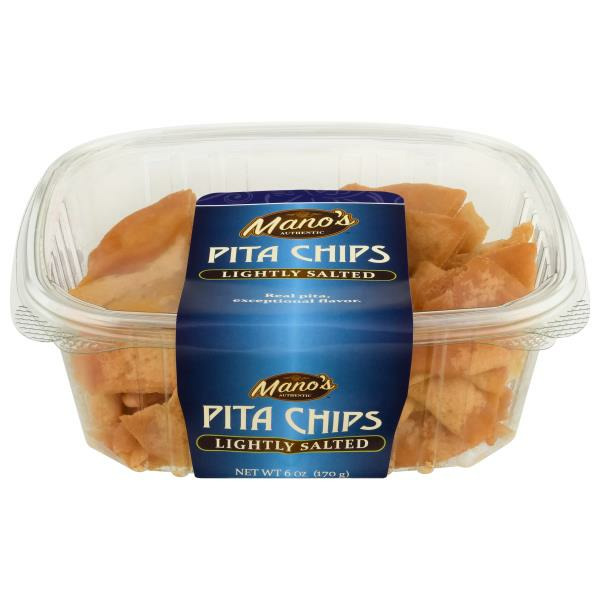 Mano's Authentic Lightly Salted Pita Chips Same-Day Delivery or Pickup ...