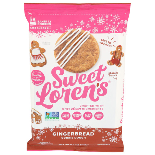 Sweet Loren's Gingerbread Cookie Dough, Gluten Free & Vegan Same-Day ...