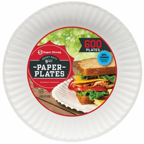 Aspen Heavy-Duty Paper Plates - 9" Same-Day Delivery | Sam's Club