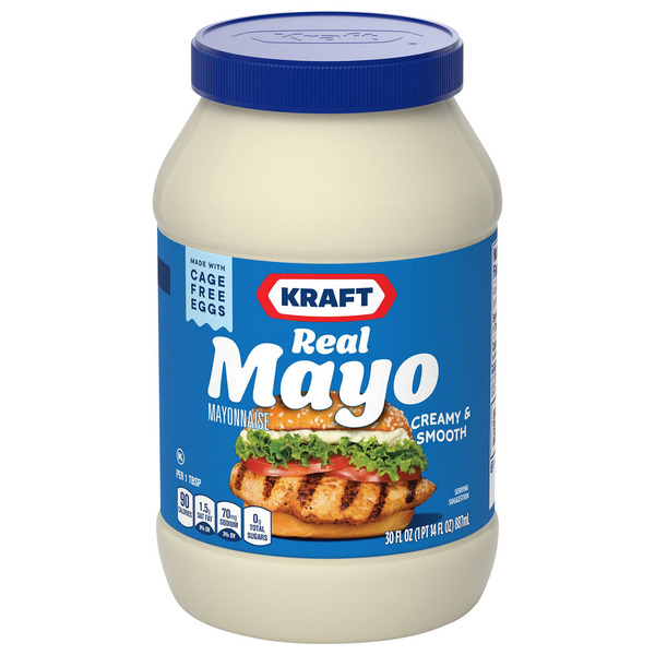 Wegmans Kraft Real Mayo Creamy & Smooth Mayonnaise Same-Day Delivery or Pickup | Instacart