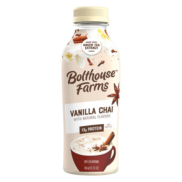 ALDI Bolthouse Farms Soy & Tea Beverage, Vanilla Chai Same-Day Delivery ...