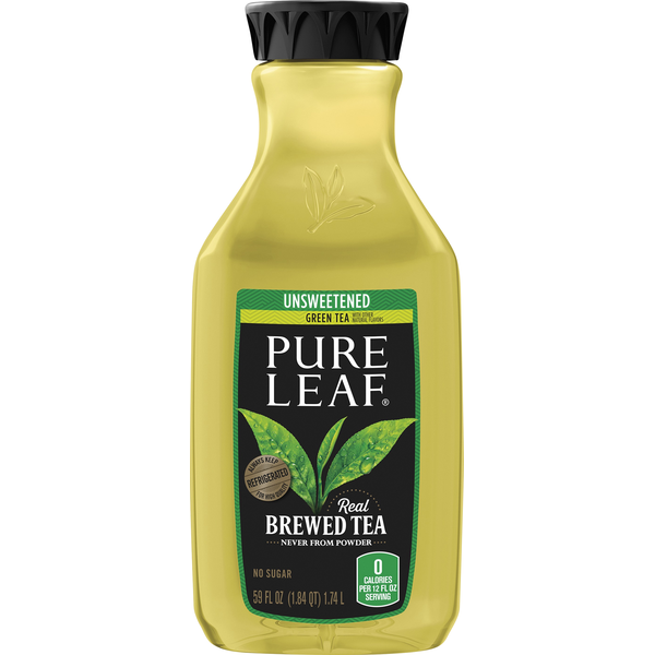 Pure Leaf Unsweetened Green Tea (59 fl oz) - Instacart