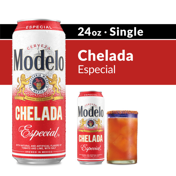 Modelo Chelada Especial Mexican Import Flavored Beer Can Same-Day ...