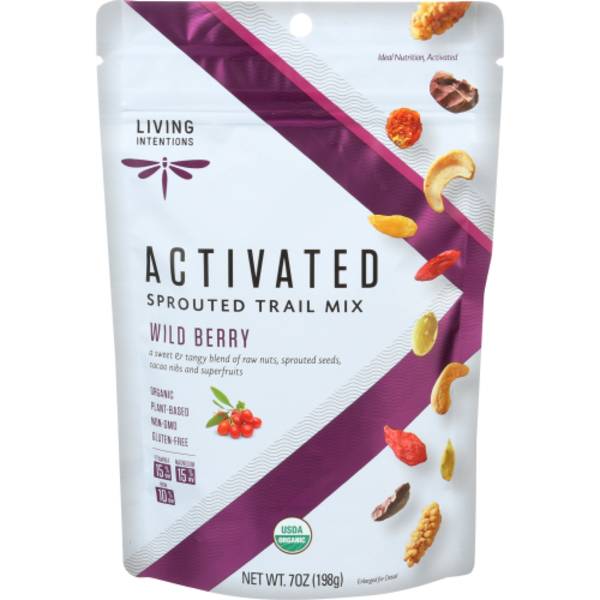 Sprouts Farmers Market Living Intentions Trail Mix, Sprouted, Activated ...
