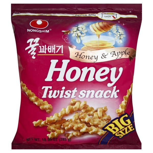 Nongshim Honey Twist Snack, Honey & Apple, Big Size (10.05 oz) - Instacart