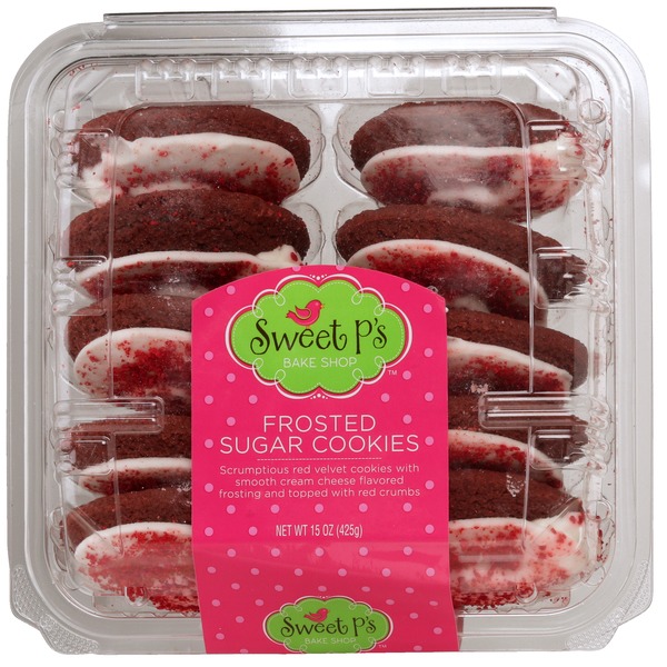 Sweet P's Frosted Suagr Cookies (15 oz) - Instacart