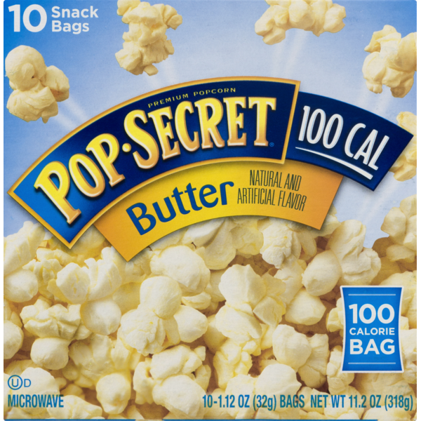 Pop Secret 100 Cal Butter Snack Bags (11.2 oz) - Instacart