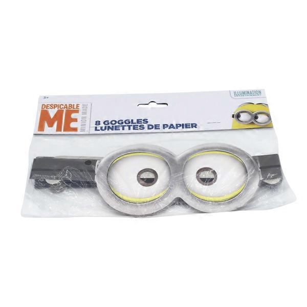 Unique Paper Despicable Me Minion Goggles (8 ct) - Instacart