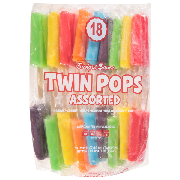 Food Lion Budget Saver Twin Pops, Assorted Same-Day Delivery or Pickup ...