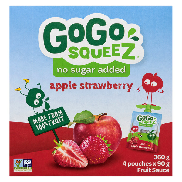Giant Tiger GoGo Squeez Apple Strawberry Fruit Snacks Same-Day Delivery ...