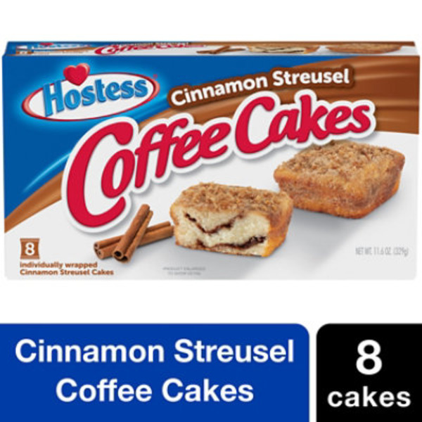 Safeway Hostess Coffee Cakes Cinnamon Coffee Cake Topped with Streusel ...