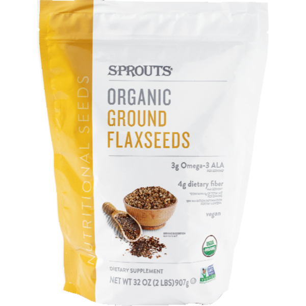 Sprouts Farmers Market Sprouts Orgnaic Ground Flax Seed Pickup | Instacart