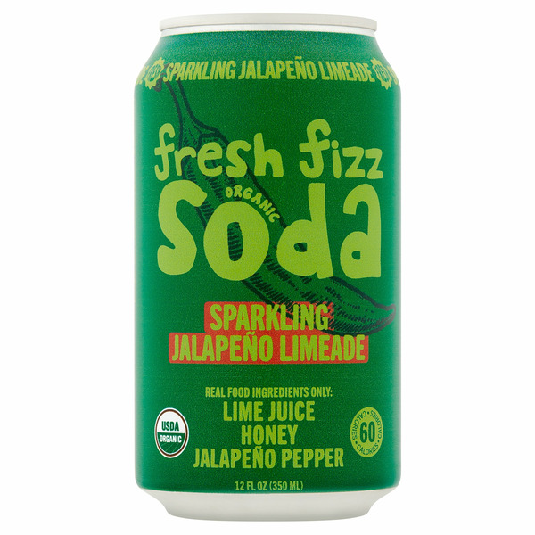 Fresh Fizz Sparkling Jalapeño Limeade Organic Soda Same-Day Delivery ...