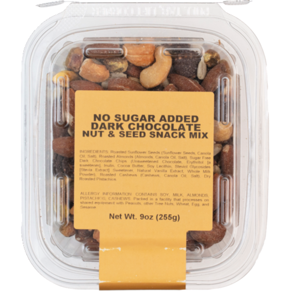 Sprouts Farmers Market No Sugar Added Dark Chocolate Nut & Seed Snack ...