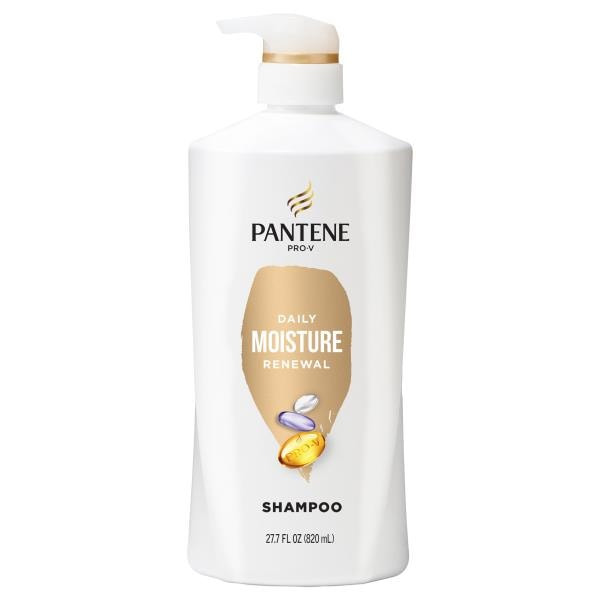 Pantene Shampoo, Pro V Daily Moisture Renewal for All Hair Types, Color ...