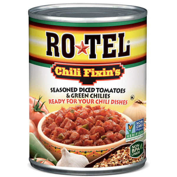RO*TEL Chili Fixin's Seasoned Diced Tomatoes and Green Chilies Same-Day ...