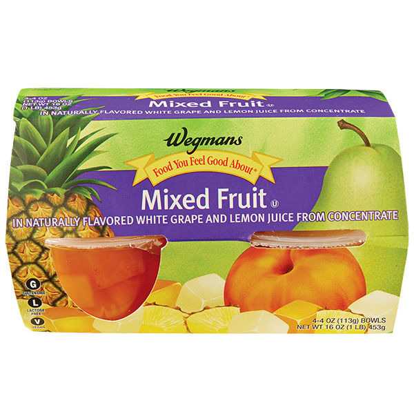 Wegmans Wegmans Mixed Fruit In White Grape And Lemon Juice Same-Day ...
