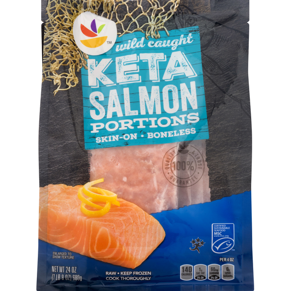Giant Food Store Brand Keta Salmon Portions Same-Day Delivery | Instacart