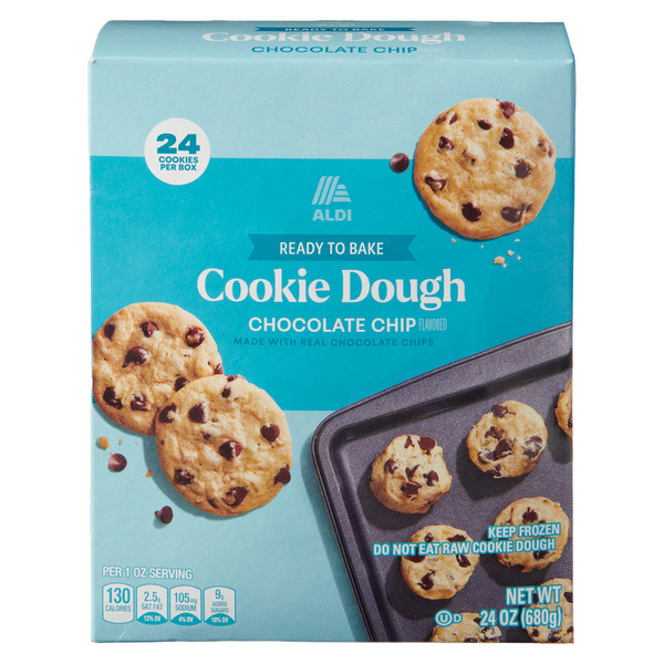 Frozen Cookie Dough Chocolate Chip Same-Day Delivery or Pickup | ALDI