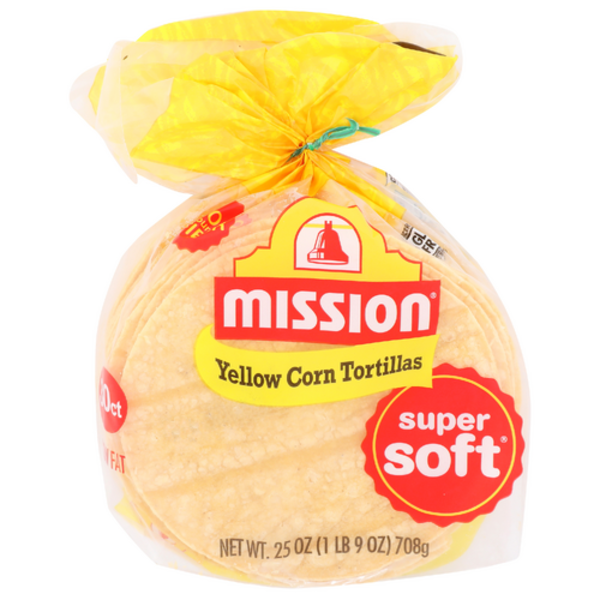 Mission Super Soft Yellow Corn Tortillas Same-Day Delivery or Pickup ...
