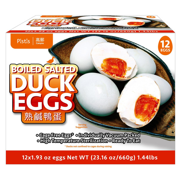 Pistis Boiled & Salted Duck Eggs Same-Day Delivery | Costco
